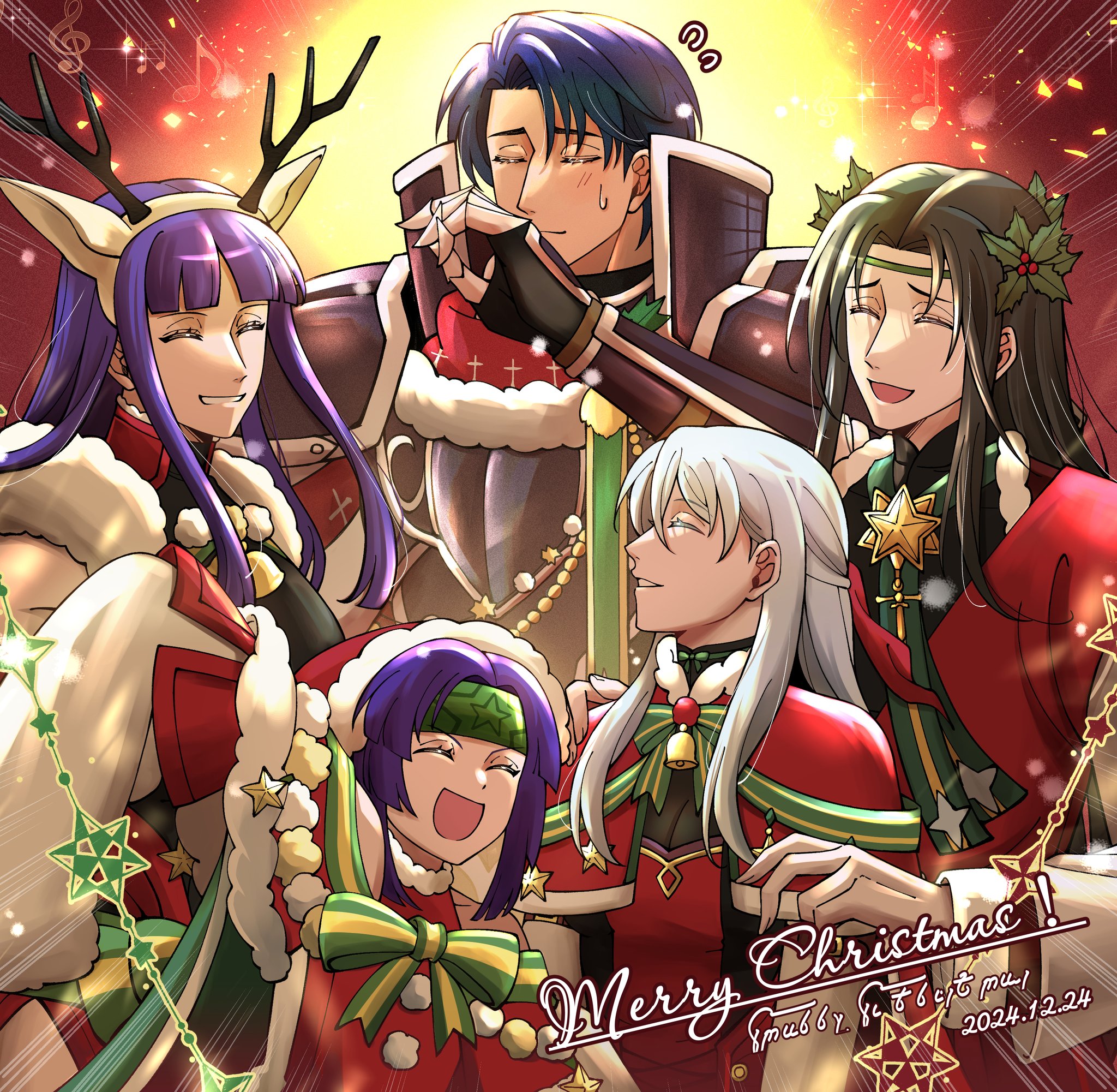 The Big ImageBoard (TBIB) - 2boys 3girls alternate costume altina (fire ...