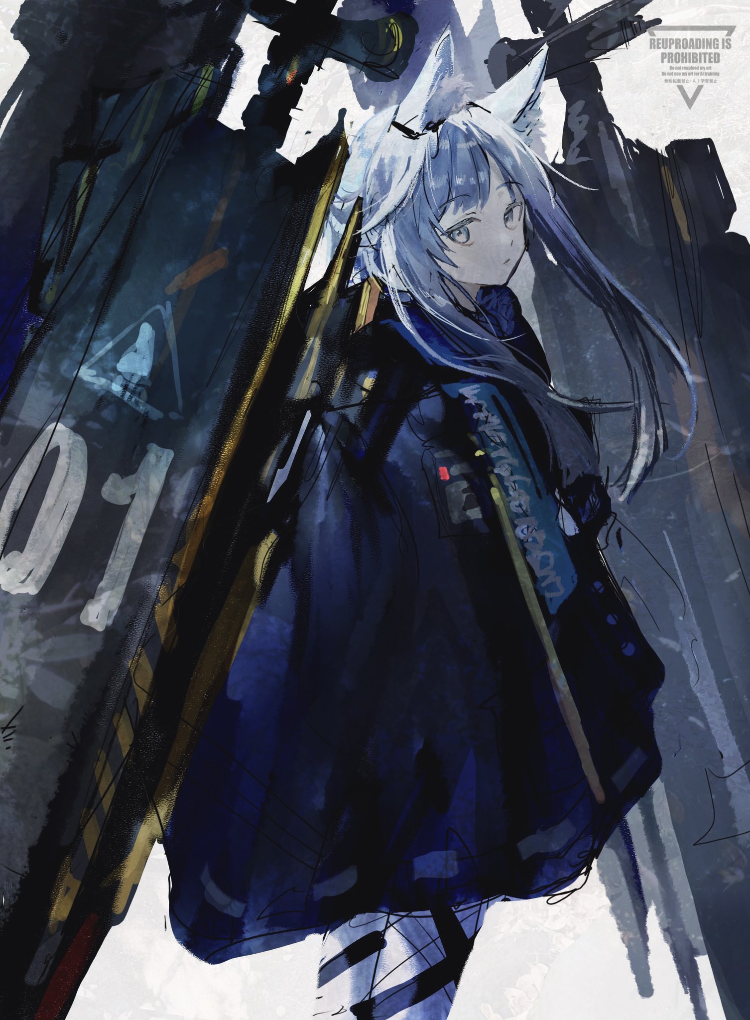 The Big ImageBoard (TBIB) - 1girl animal ear fluff animal ears ...