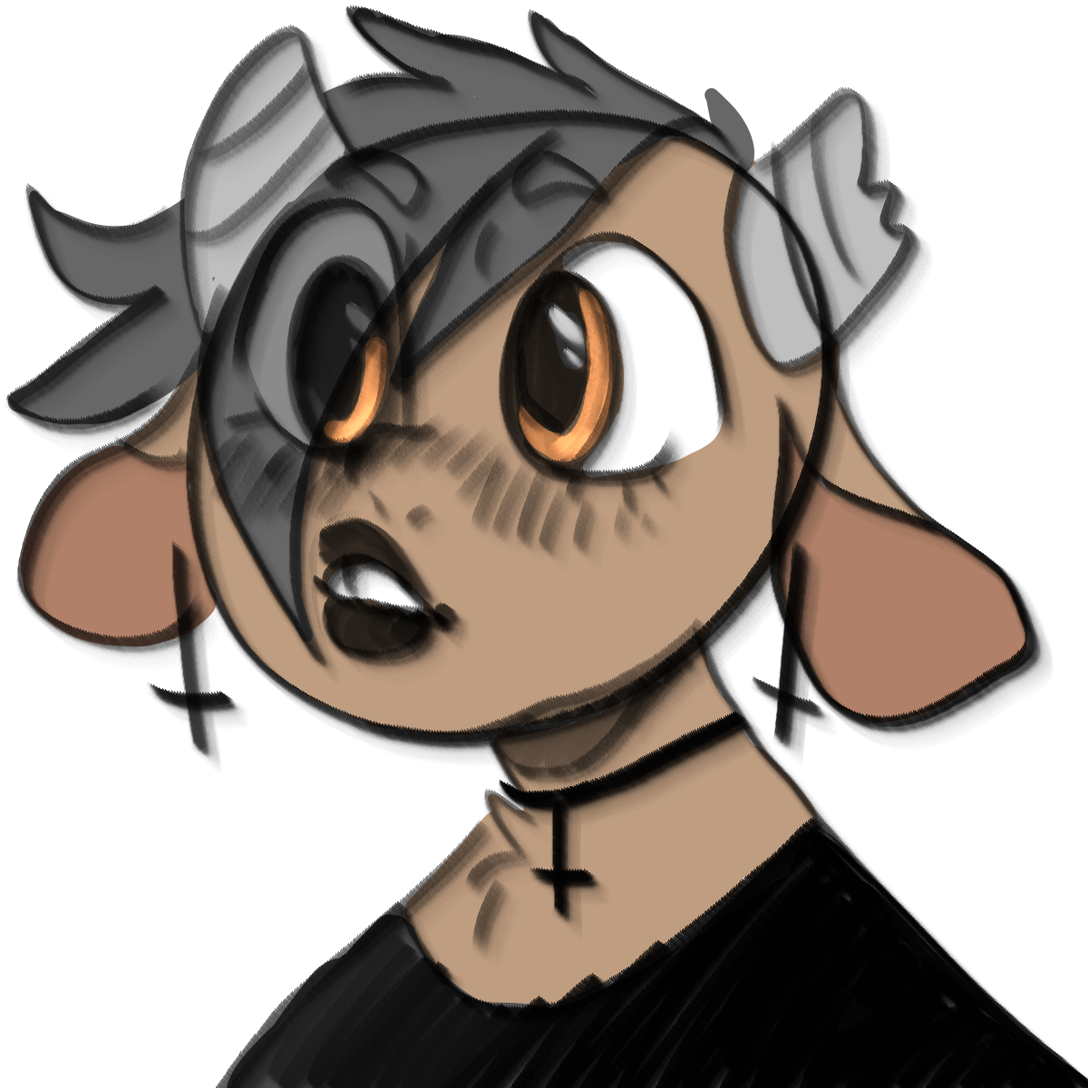 The Big ImageBoard (TBIB) - 1:1 2021 ambiguous gender anthro black clothing black lipstick black ...