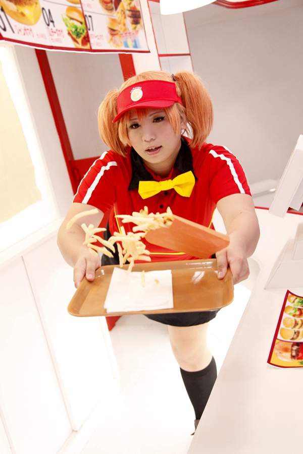 The Big ImageBoard (TBIB) - 1girl asian chouzuki maryou cosplay hataraku maou-sama! photo plump ...