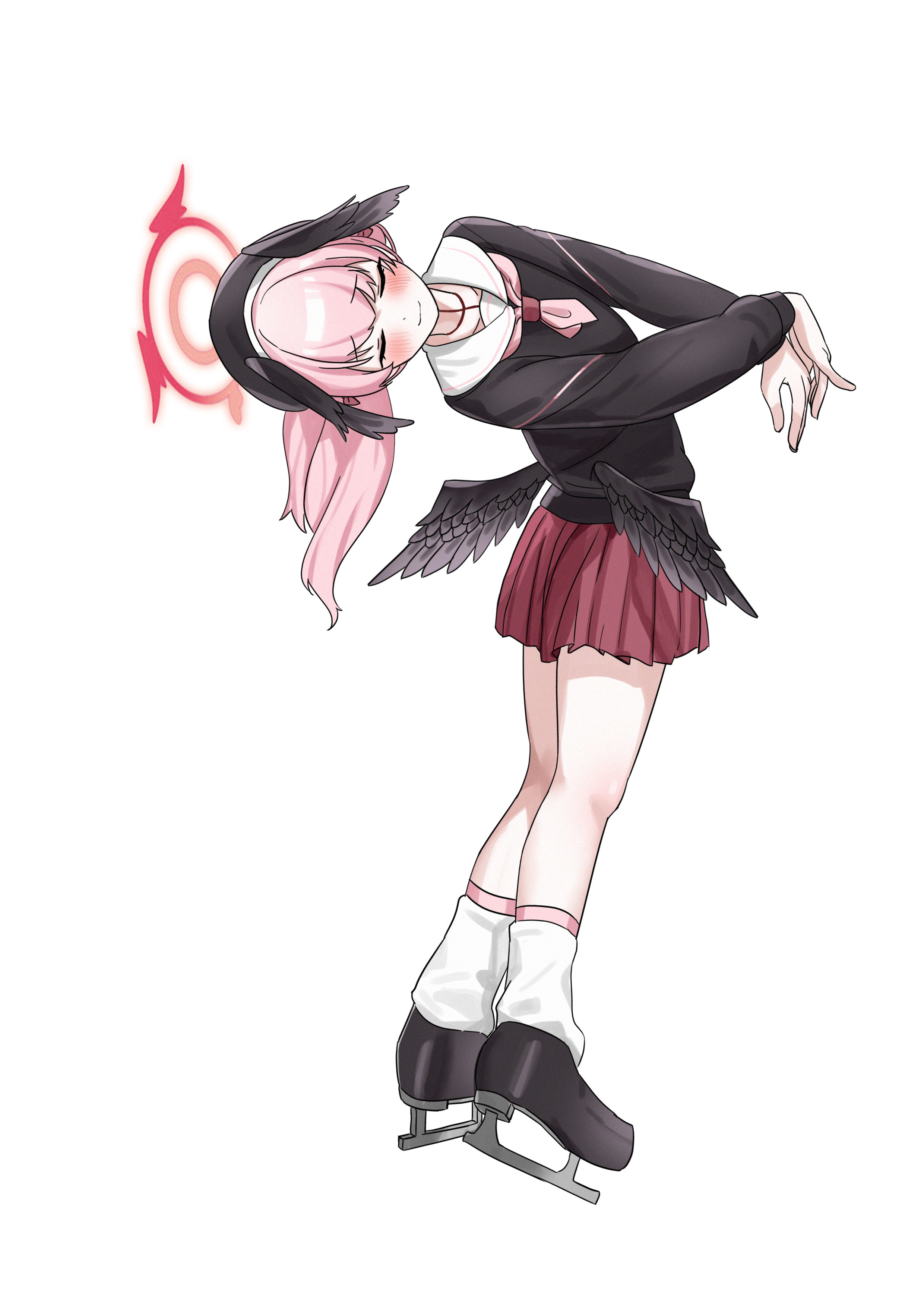 The Big ImageBoard (TBIB) - 1girl absurdres beret black hat black shirt ...