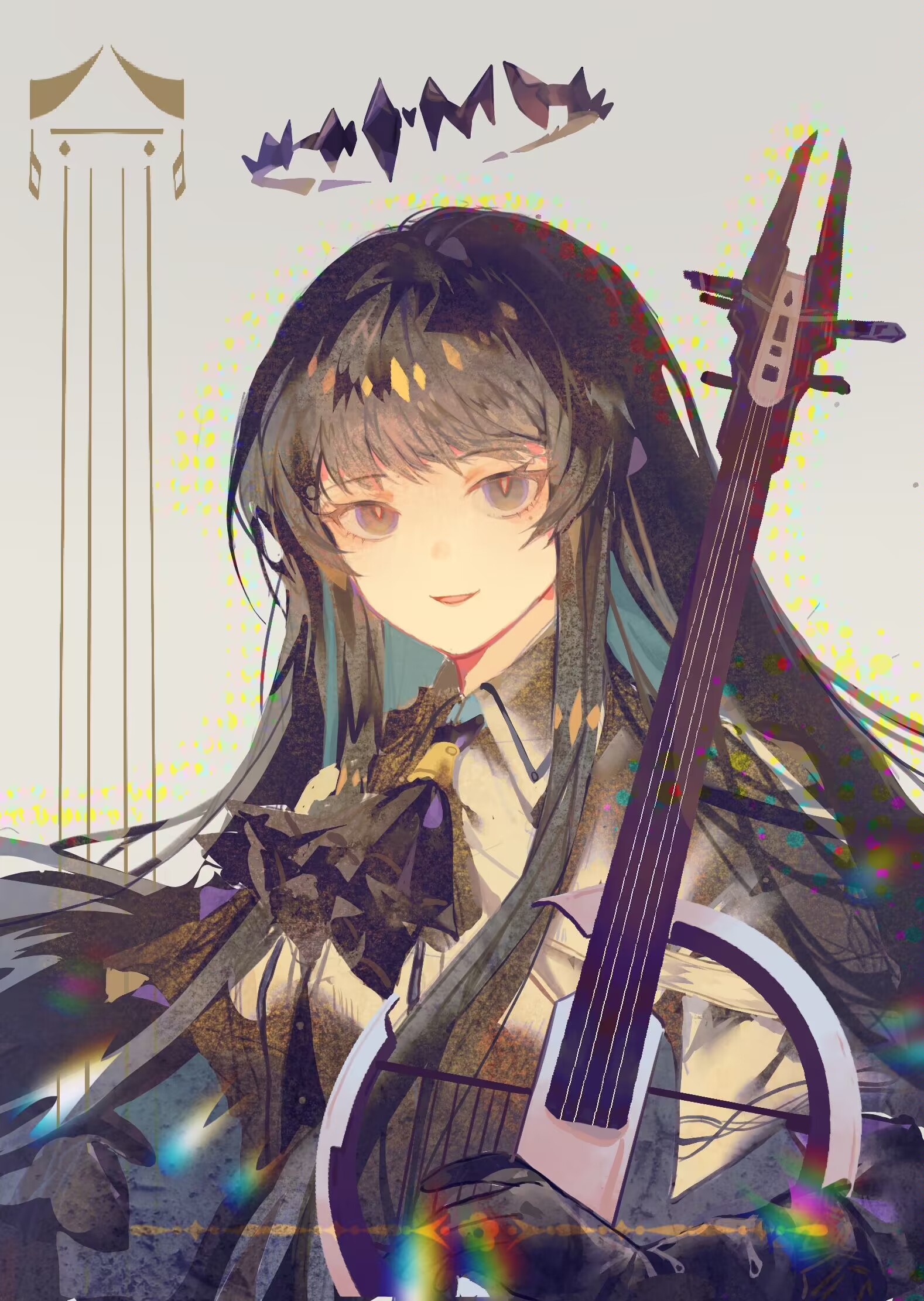 The Big ImageBoard (TBIB) - 1girl ahoge arknights artist name ascot ...