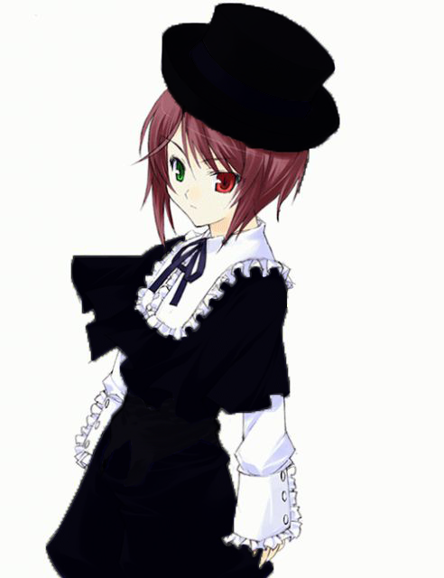 The Big Imageboard Tbib Boku Boku In Black Brown Hair Hat