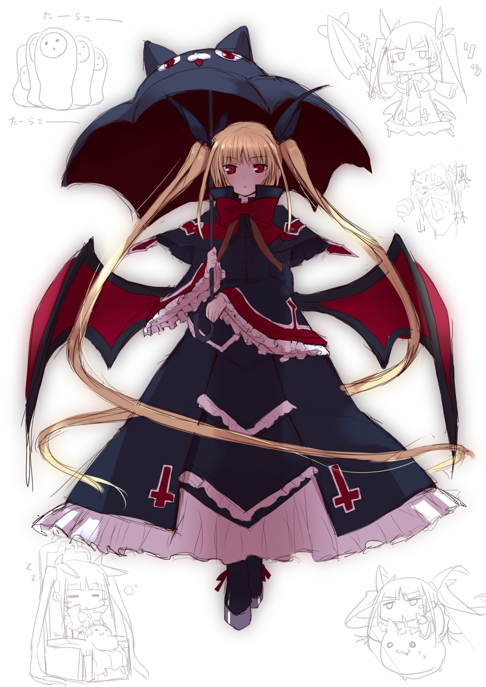 The Big ImageBoard (TBIB) - 1girl absurdly long hair arakune blazblue ...