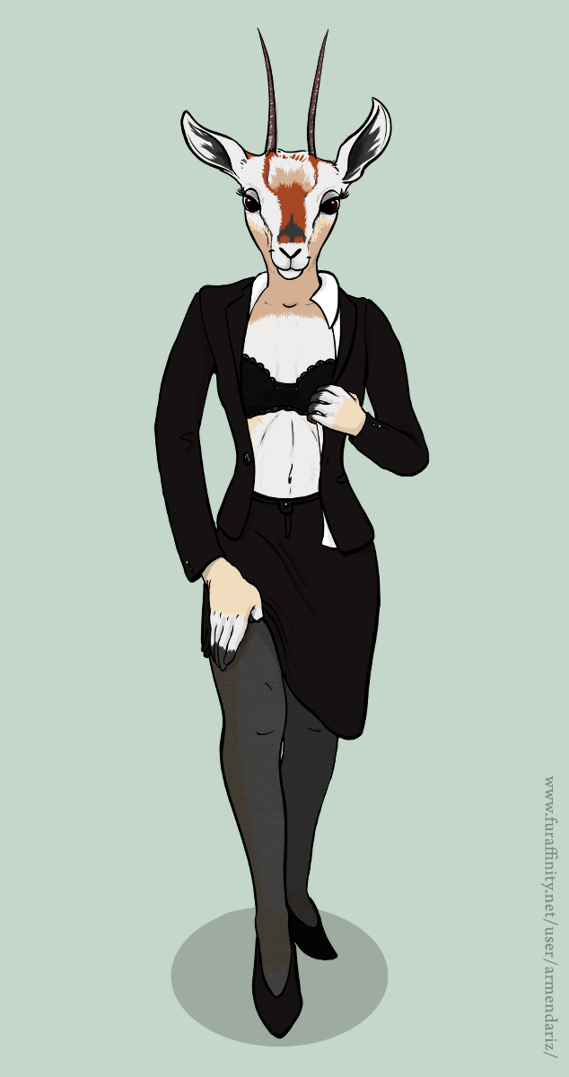 The Big ImageBoard (TBIB) - 2013 antelope anthro armendariz biped bottomwear bovid breasts ...