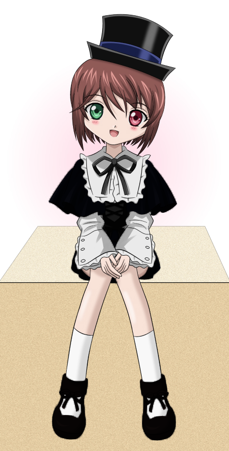 The Big Imageboard Tbib Boku Boku In Black Brown Hair Happy Hat