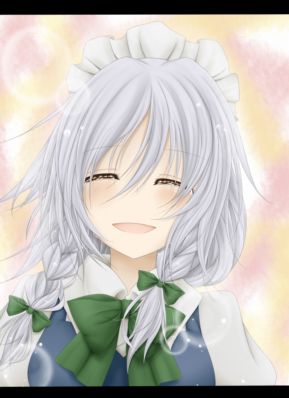 The Big ImageBoard (TBIB) - blush braid closed eyes facing viewer ...