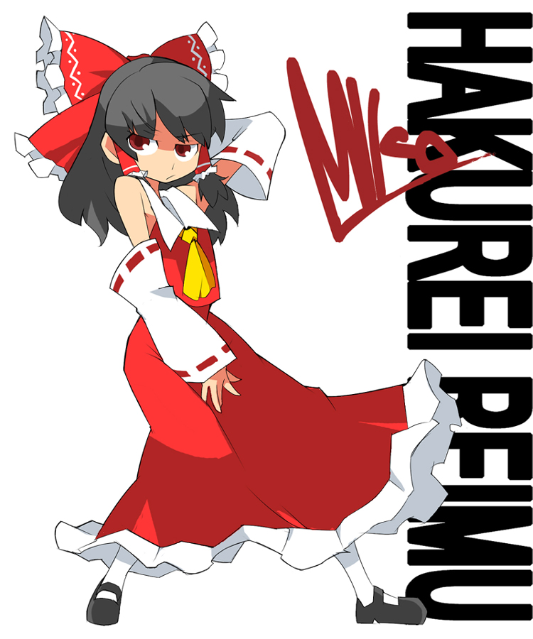 The Big ImageBoard (TBIB) - 1girl ario black hair bow character name ...