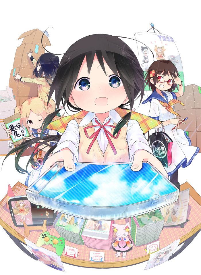 The Big ImageBoard (TBIB) - bag black eyes black hair blonde hair box ...