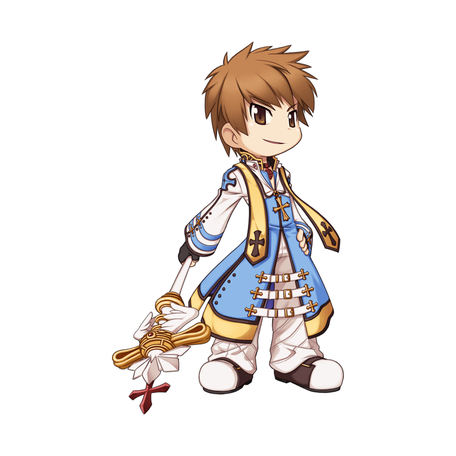 The Big ImageBoard (TBIB) - 1boy arch bishop (ragnarok online) black choker black footwear black ...