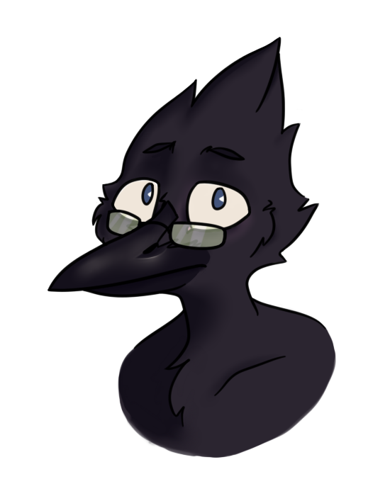 The Big Imageboard Tbib Anthro Avian Beak Bird Black Feathers Blue