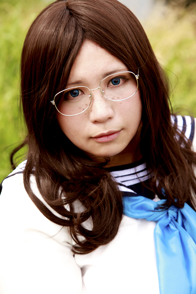 The Big Imageboard Tbib 1girl Asian Blue Eyes Breasts Brown Hair