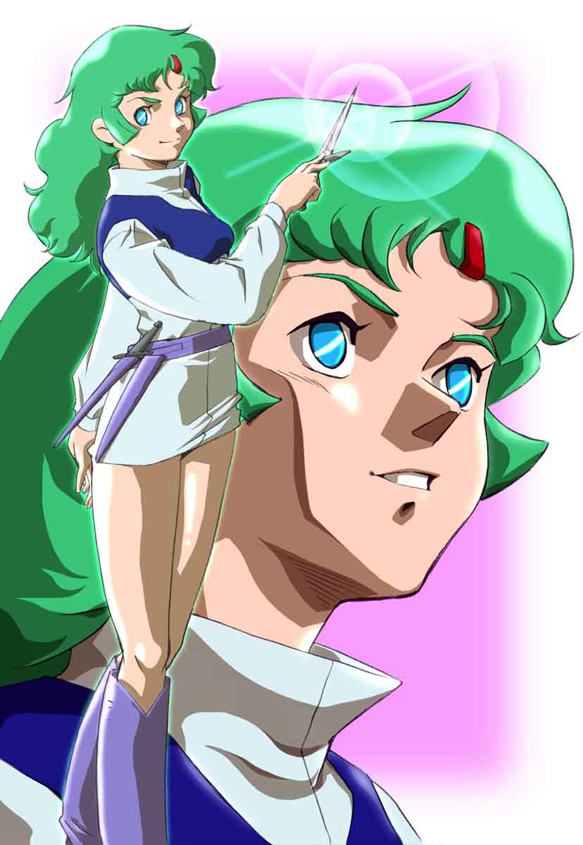 The Big ImageBoard (TBIB) - blue eyes elchi cargo green hair hair ...