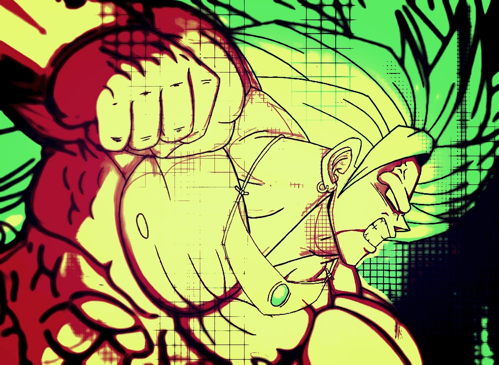 The Big ImageBoard (TBIB) - blank eyes blood broly dragon ball ...