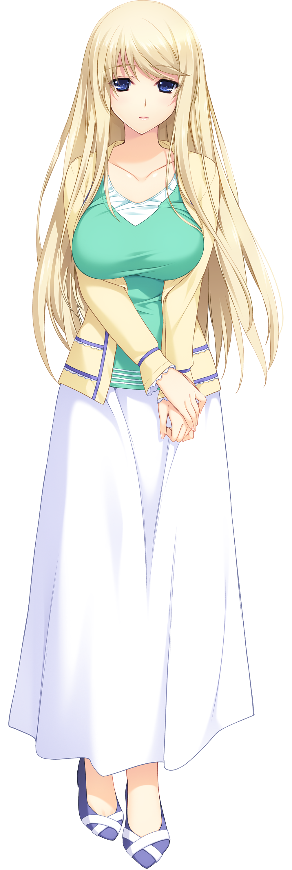 The Big Imageboard Tbib 1girl Blonde Hair Blue Eyes Breasts Feet