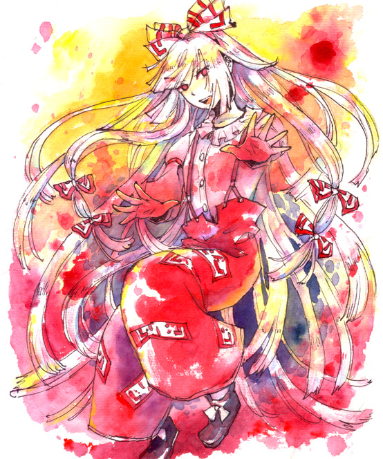 The Big Imageboard Tbib Bad Id Bad Pixiv Id Fujiwara No Mokou Long
