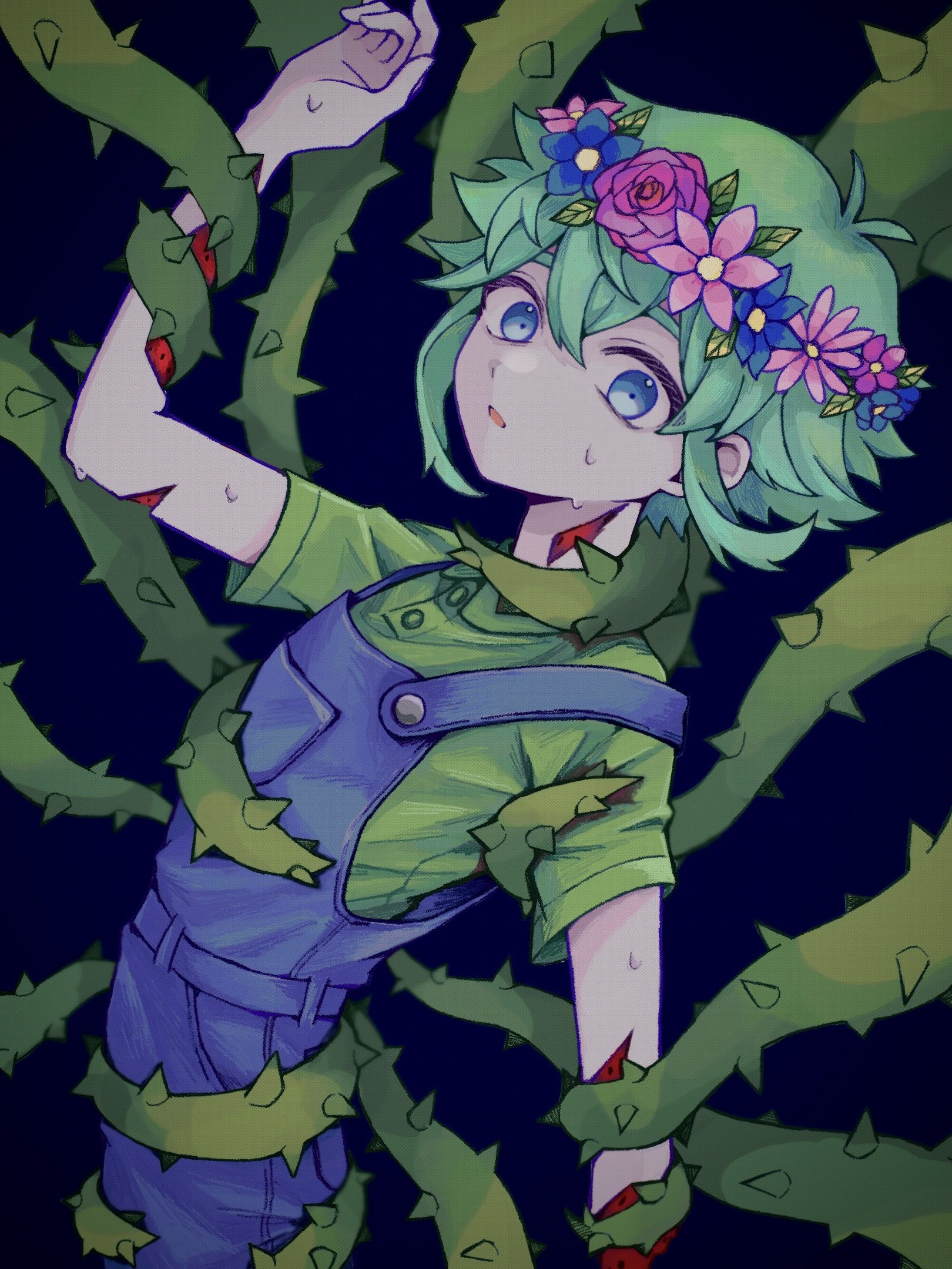 The Big ImageBoard (TBIB) - 0tz026 1boy basil (headspace) (omori) basil ...