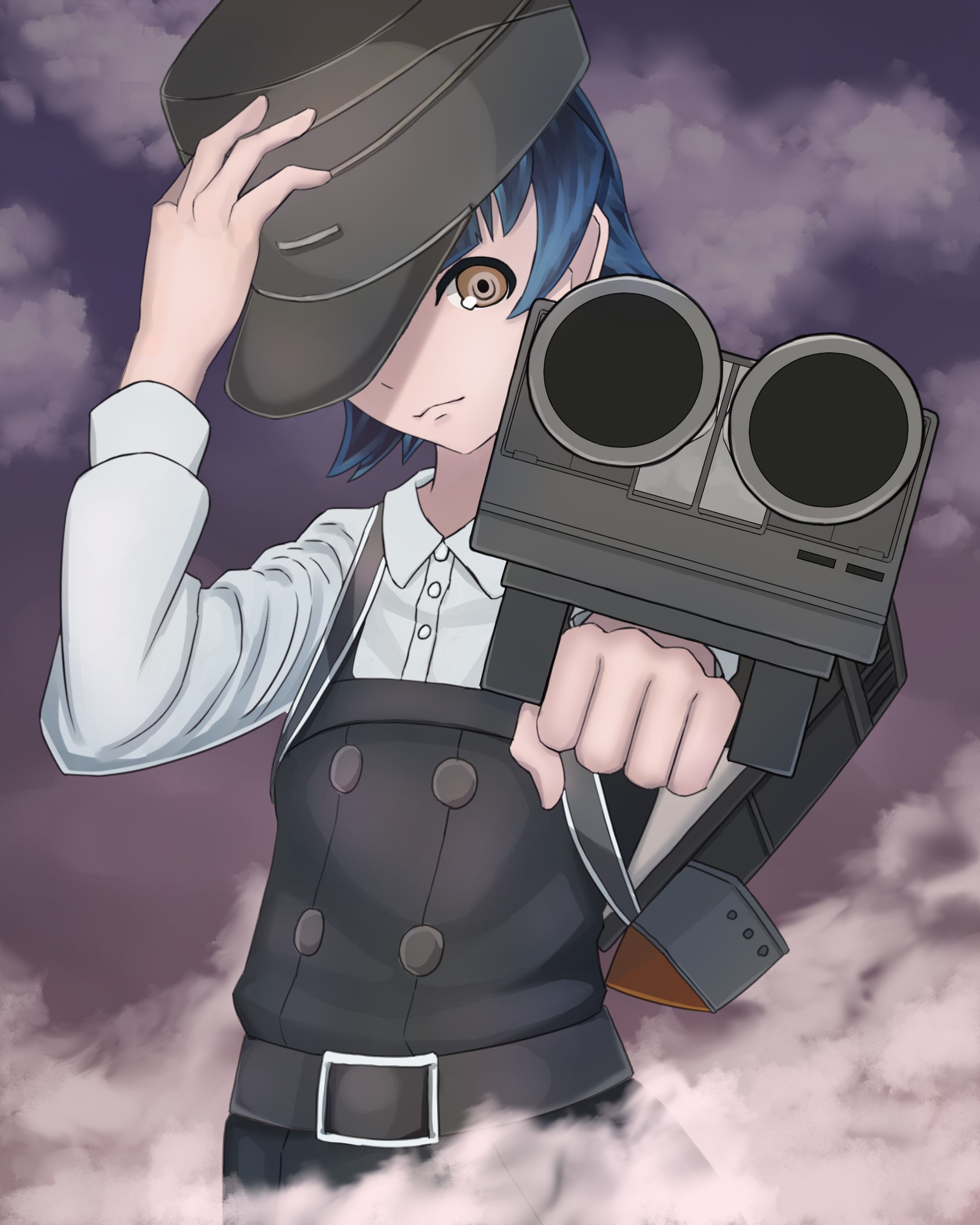 The Big ImageBoard (TBIB) - 1girl absurdres aiming aiming at viewer arare (kancolle) arare kai ...