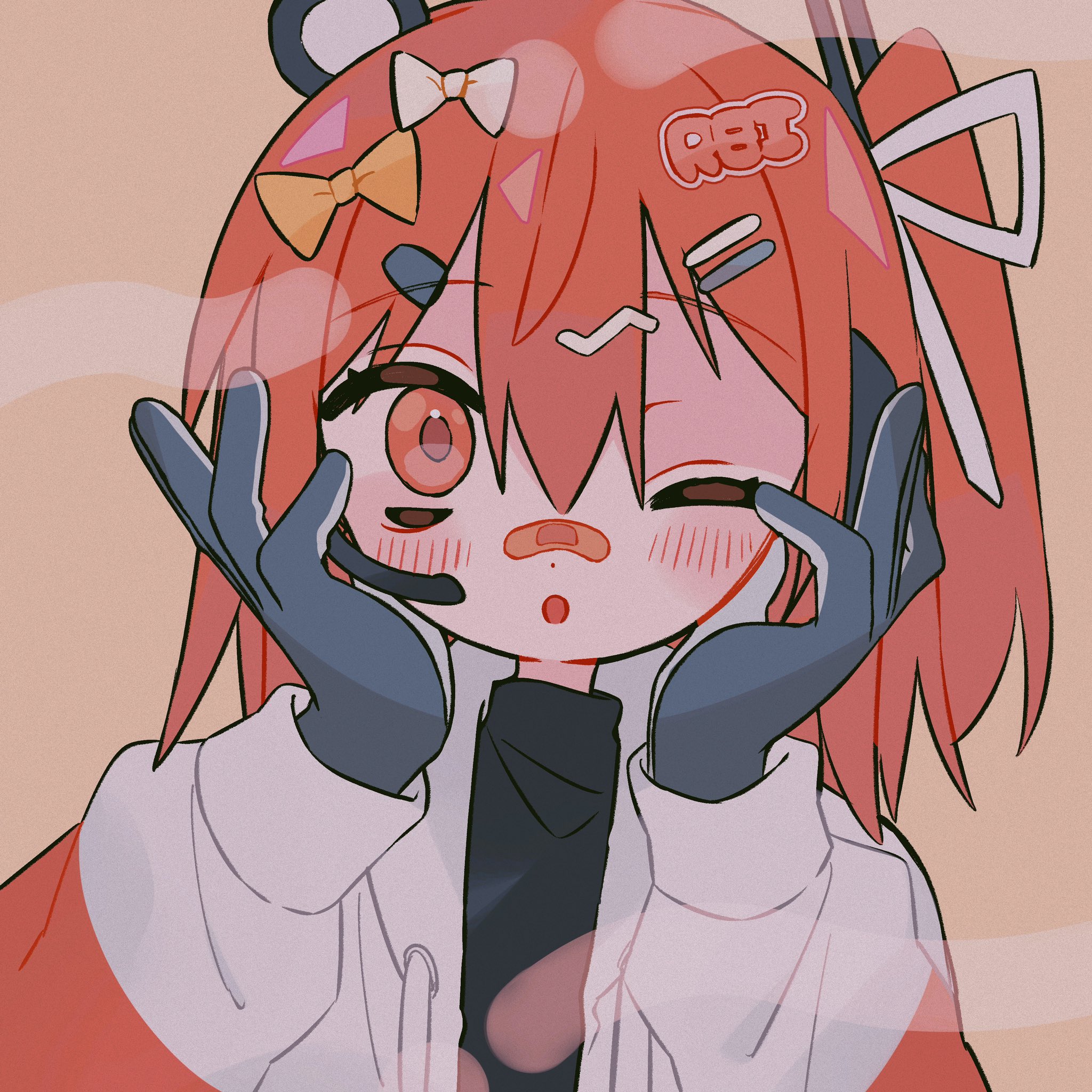 The Big ImageBoard (TBIB) - 1girl a.i. voice adachi rei bandaid bandaid ...