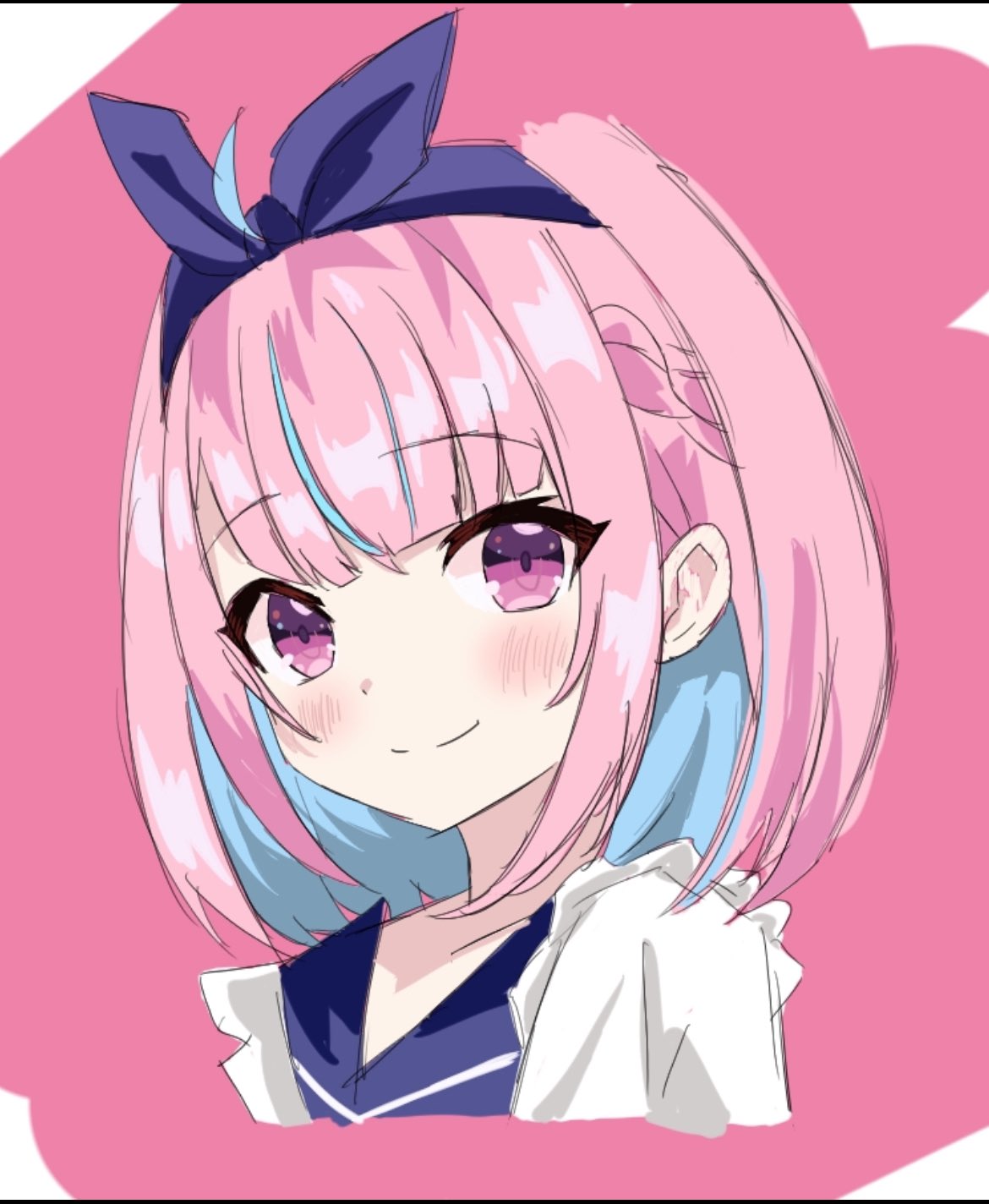 The Big ImageBoard (TBIB) - 1girl blush bob cut bow bow hairband hairband highres hololive ...