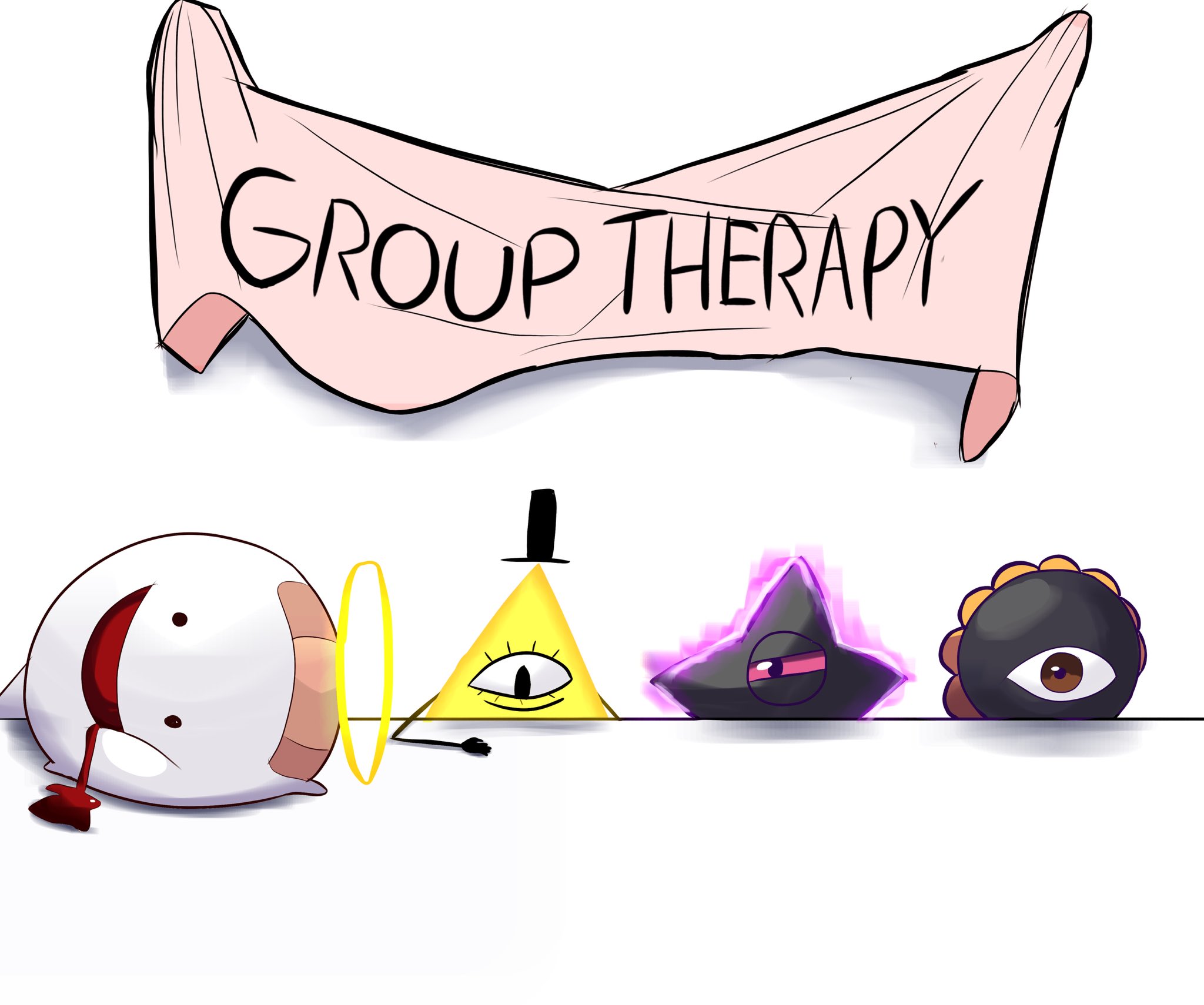 The Big ImageBoard (TBIB) - bandaid bill cipher black hat blood blood ...