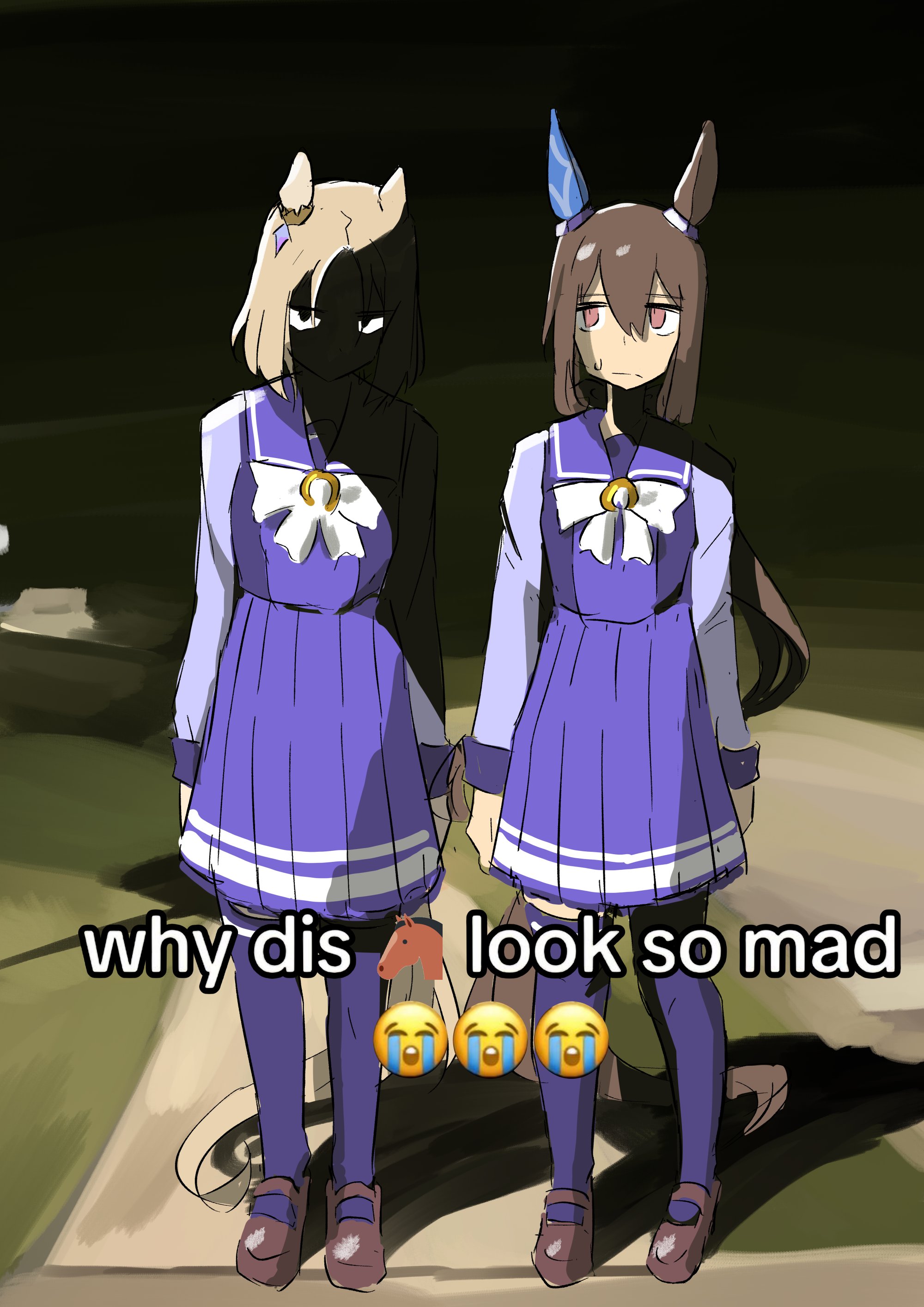 The Big ImageBoard (TBIB) - 2girls absurdres admire vega (umamusume ...