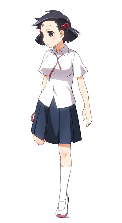 The Big Imageboard Tbib Adjusting Clothes Adjusting Shoe Black Hair