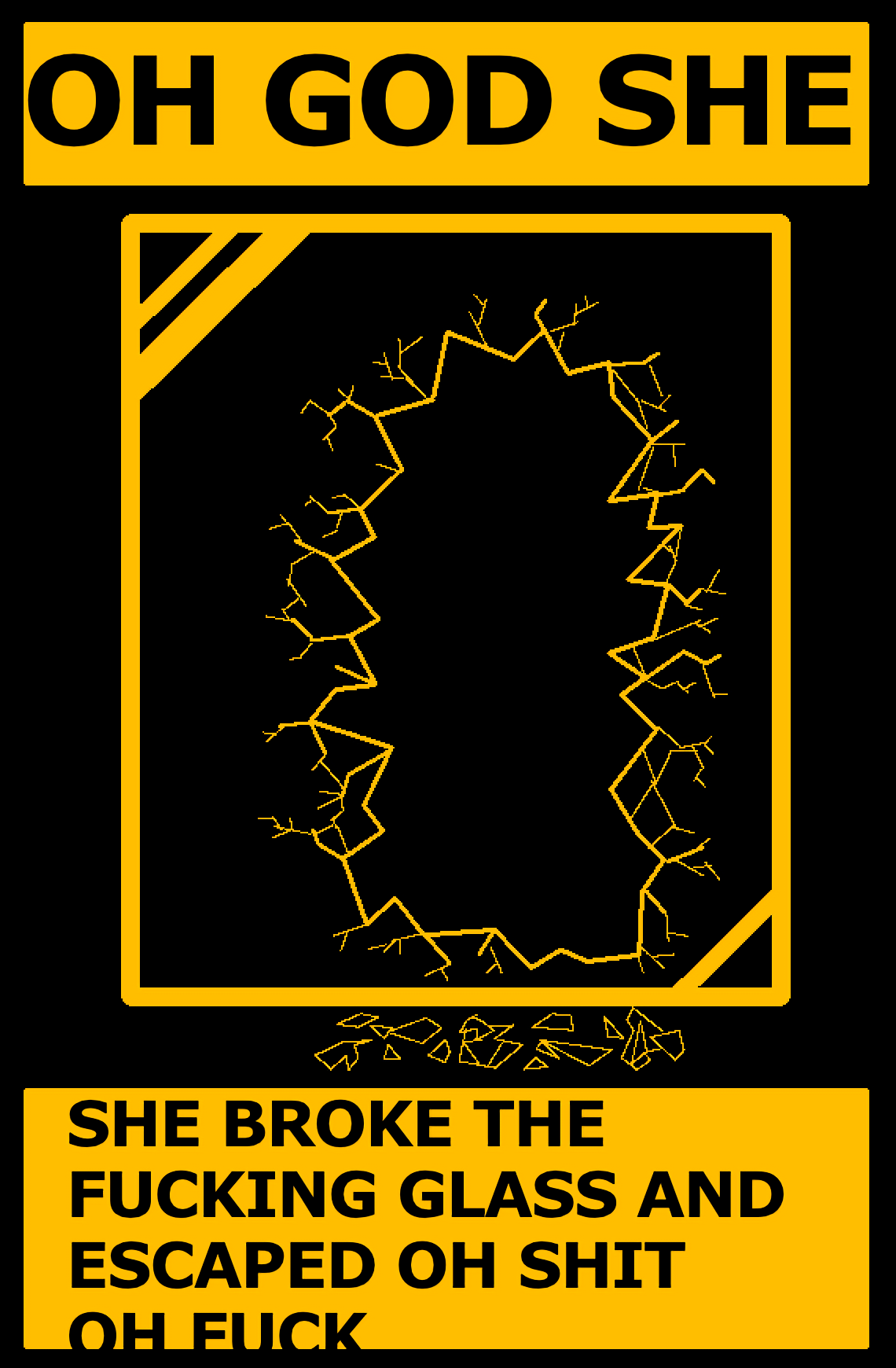 The Big ImageBoard (TBIB) - 2024 black background broken glass broken ...