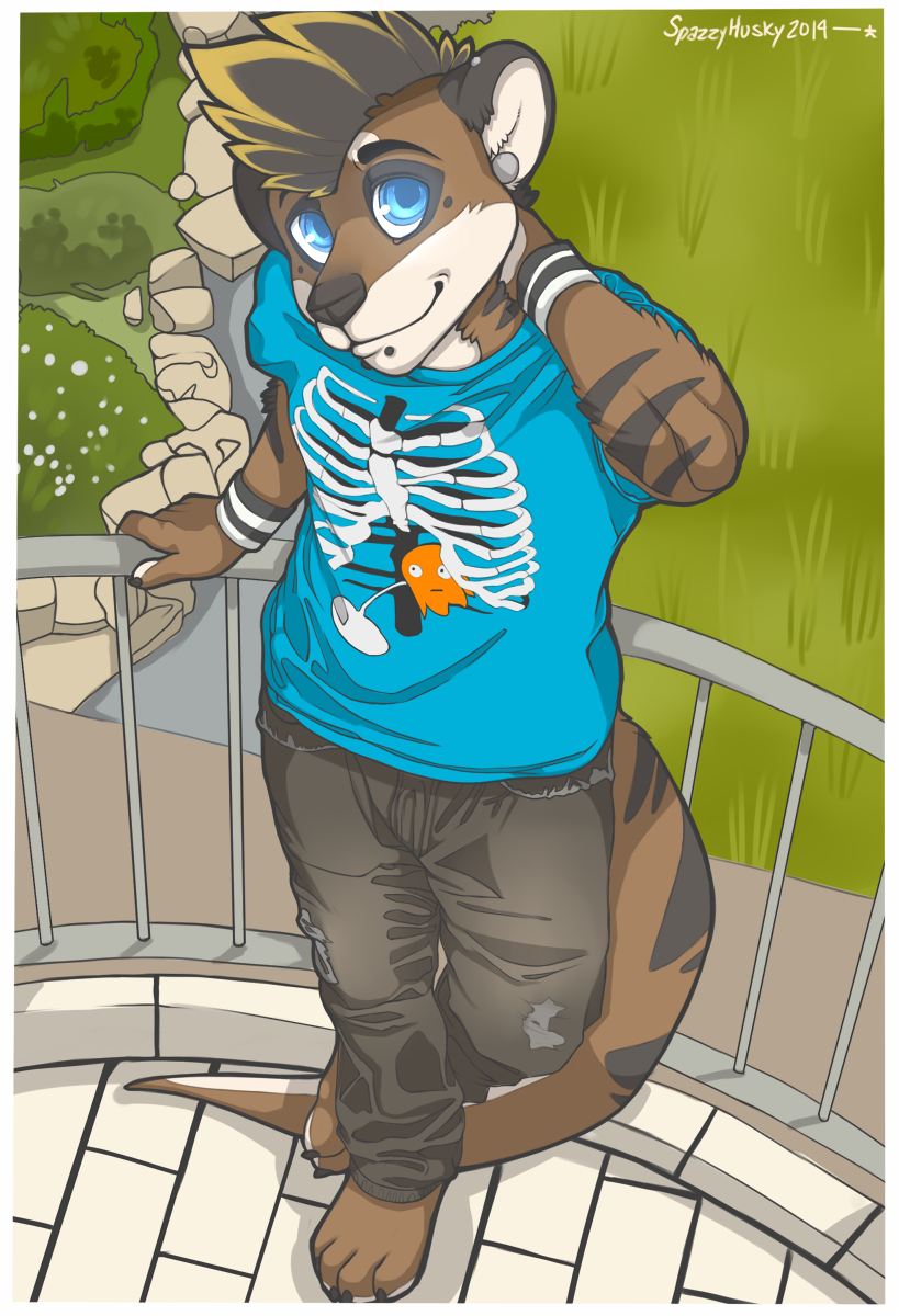 The Big Imageboard Tbib Anthro Barefoot Black Nose Blue Eyes Brown