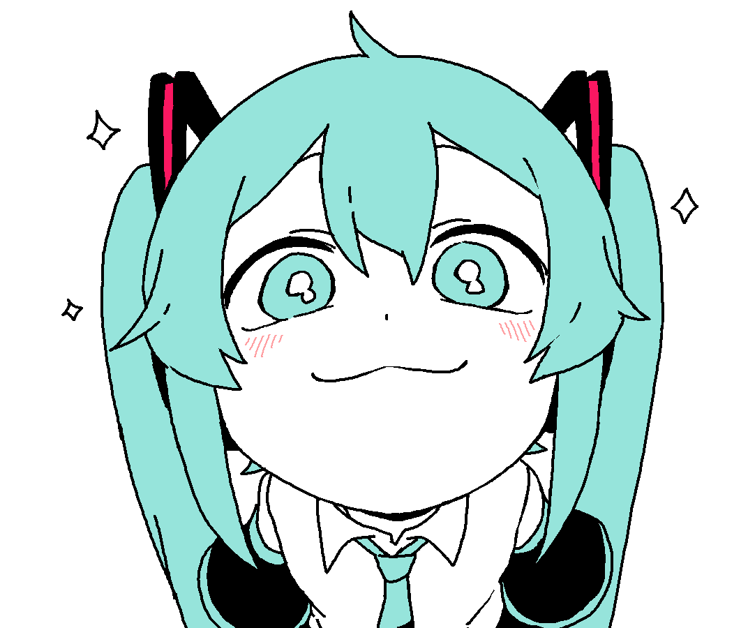 The Big ImageBoard (TBIB) - 1girl :3 aqua eyes aqua hair bbyong403 ...