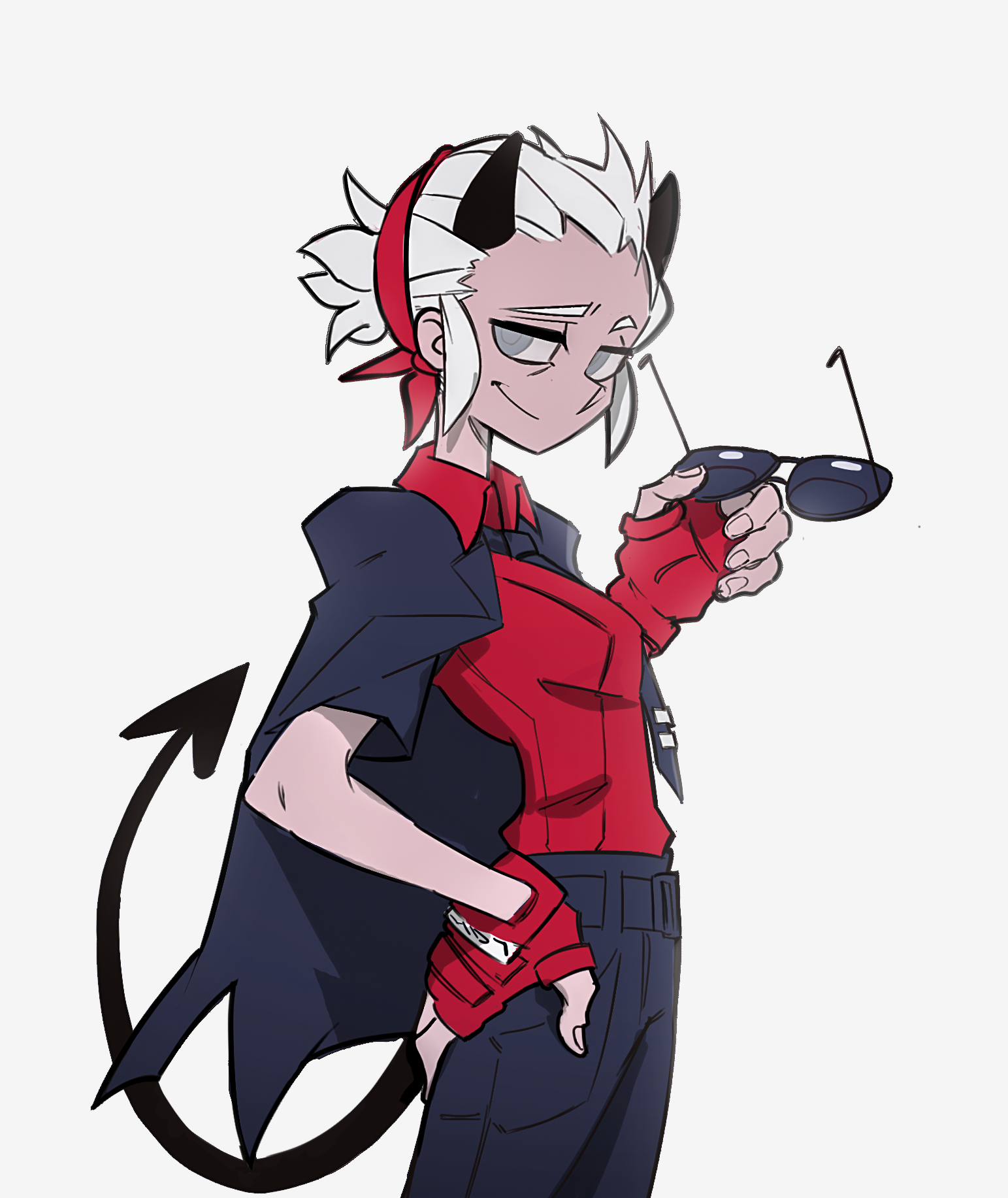 The Big ImageBoard (TBIB) - black bottomwear black clothing black horn ...