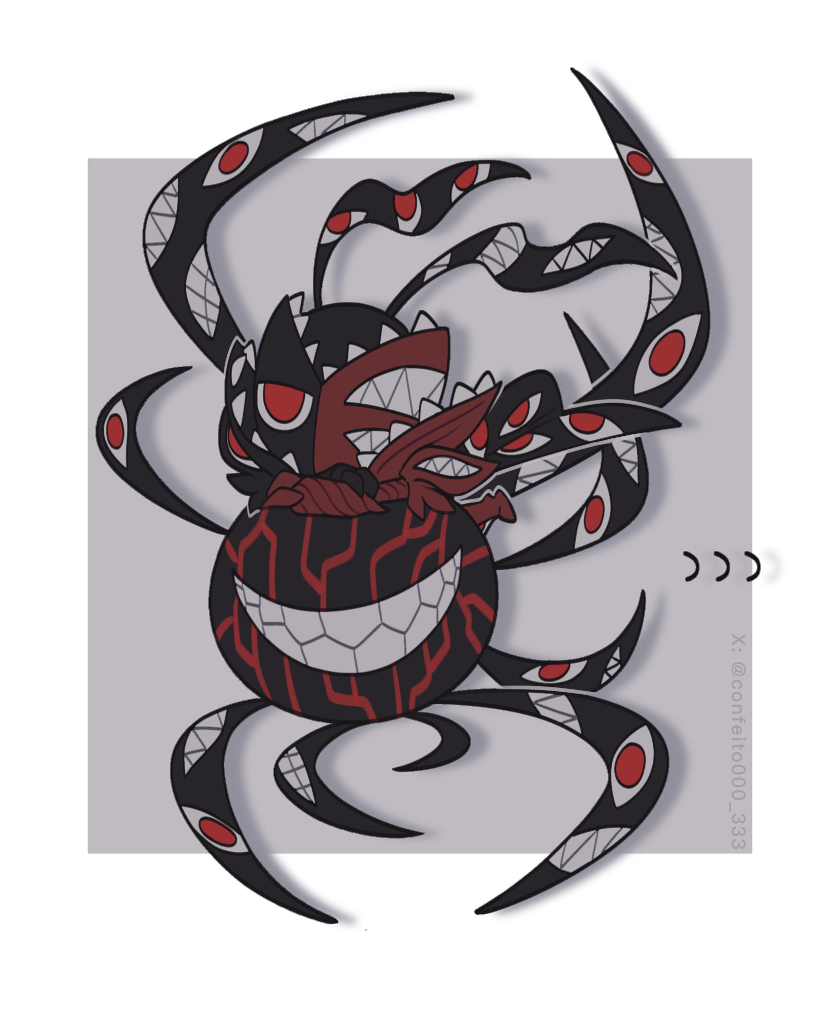 The Big ImageBoard (TBIB) - abbadomon abbadomon core black skin border ...