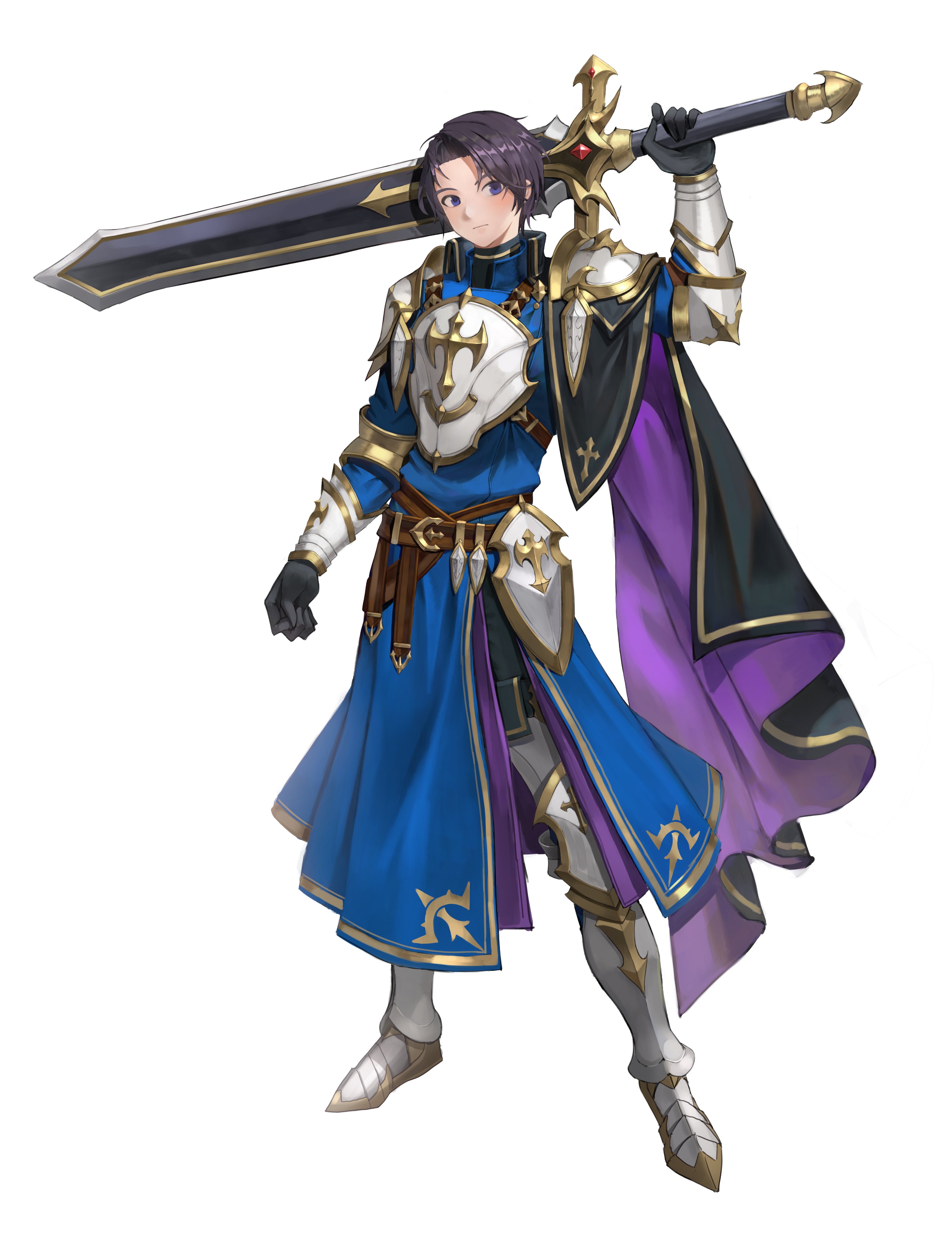 The Big ImageBoard (TBIB) - 1boy absurdres armor armored boots belt ...