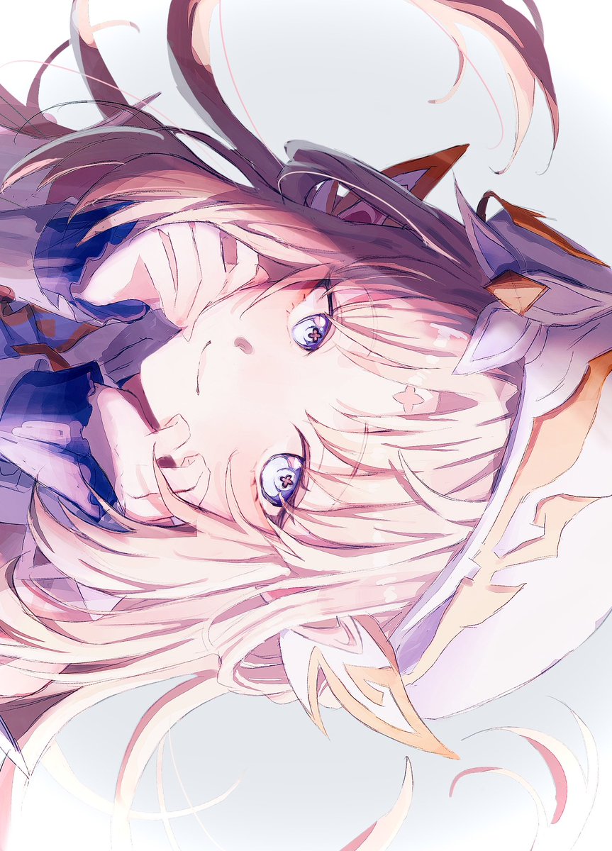 The Big ImageBoard (TBIB) - 1girl blonde hair blue eyes cross-shaped ...