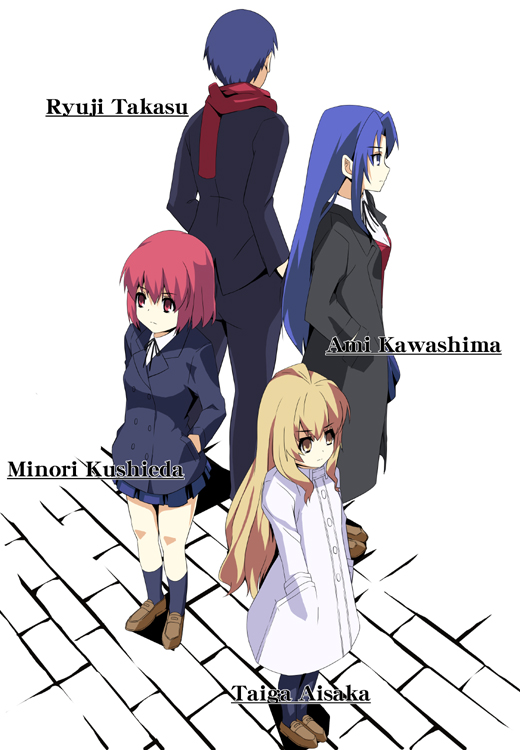The Big ImageBoard (TBIB) - 3girls aisaka taiga black legwear blonde ...