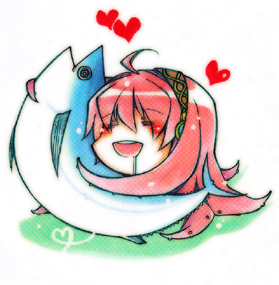 The Big ImageBoard (TBIB) - 1girl ahoge animal hug blush closed eyes ...