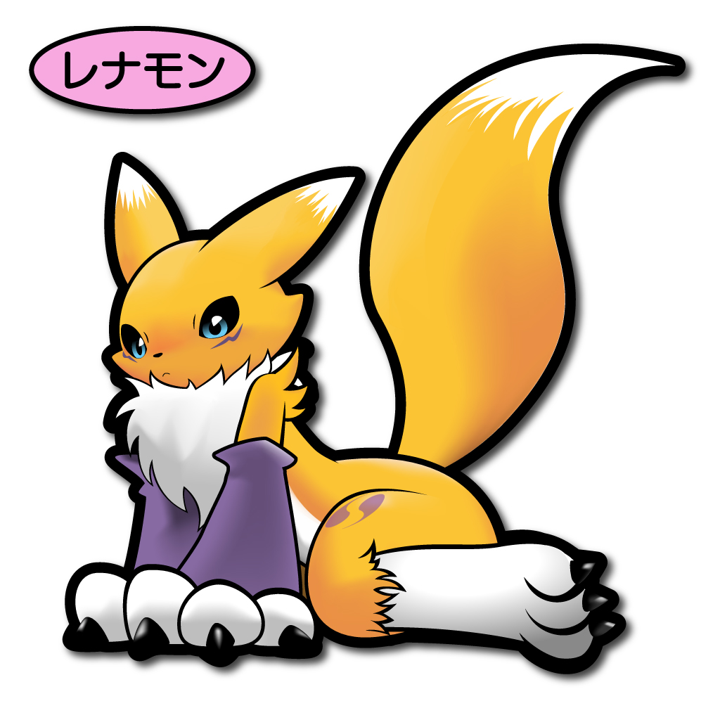 The Big ImageBoard (TBIB) - blue eyes canine digimon fox fur invalid ...