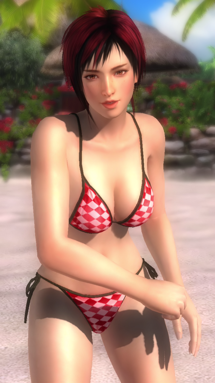 The Big Imageboard Tbib 1girl 3d Beach Bikini Breasts Dead Or Alive
