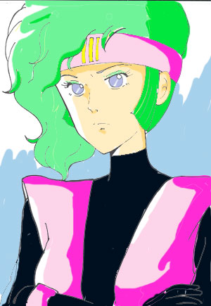 The Big ImageBoard (TBIB) - blue eyes crossed arms elchi cargo female ...