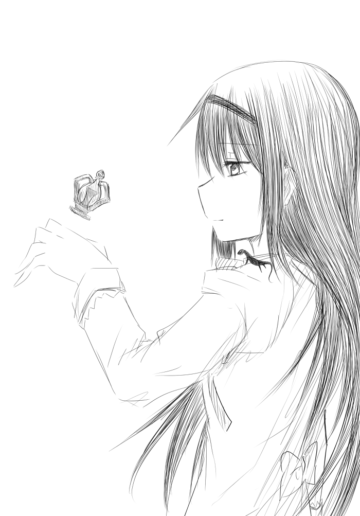 The Big ImageBoard (TBIB) - 1girl akemi homura commentary request dark ...