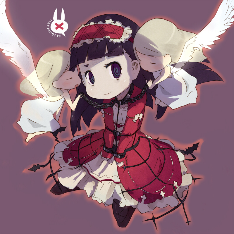 The Big Imageboard Tbib Angel Angel Wings Chain Dress Face Jitsu
