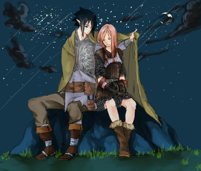 The Big ImageBoard (TBIB) - artist request chainmail couple haruno ...