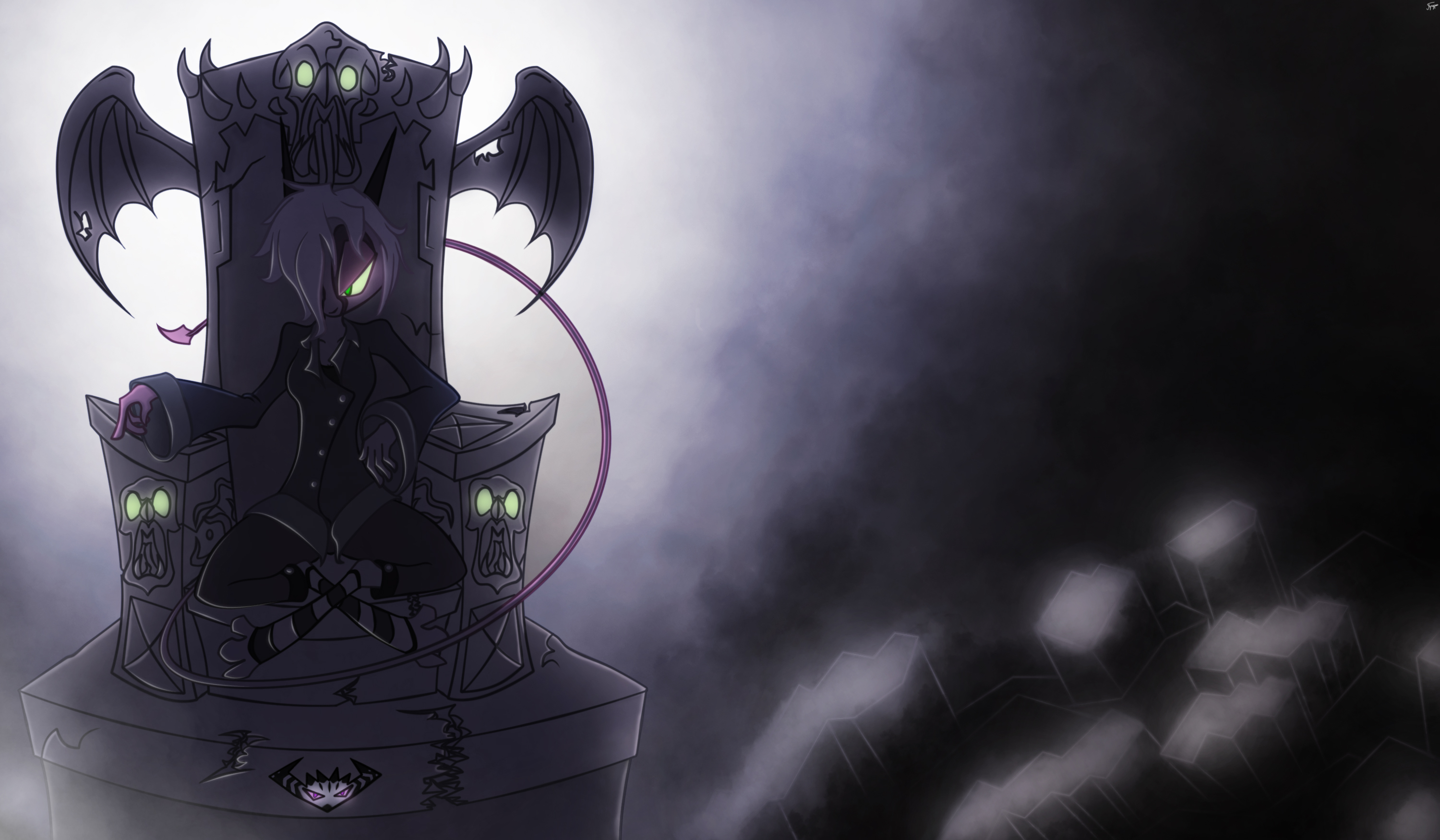 The Big ImageBoard (TBIB) - chair clothed clothing demon demon humanoid ...