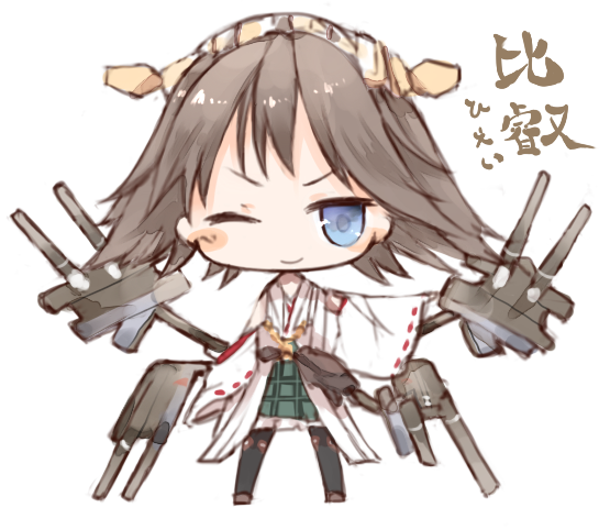The Big ImageBoard (TBIB) - 1girl blue eyes brown hair character name chibi commentary request ...