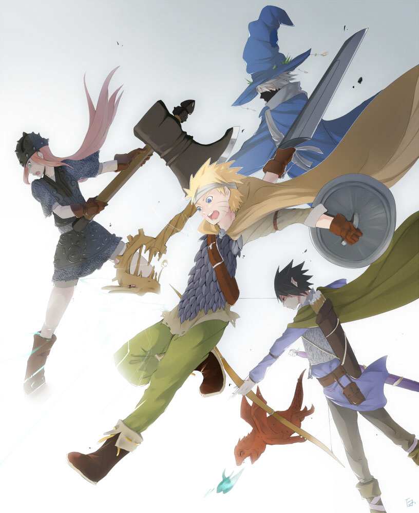 The Big ImageBoard (TBIB) - alternate costume chainmail elesake haruno ...