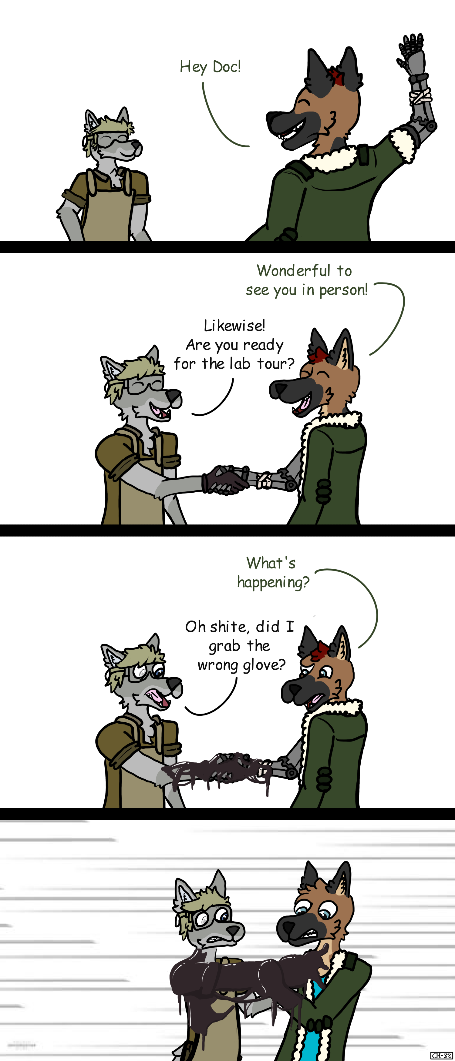 The Big ImageBoard (TBIB) - absurd res anthro canid canine canis ch3z ...