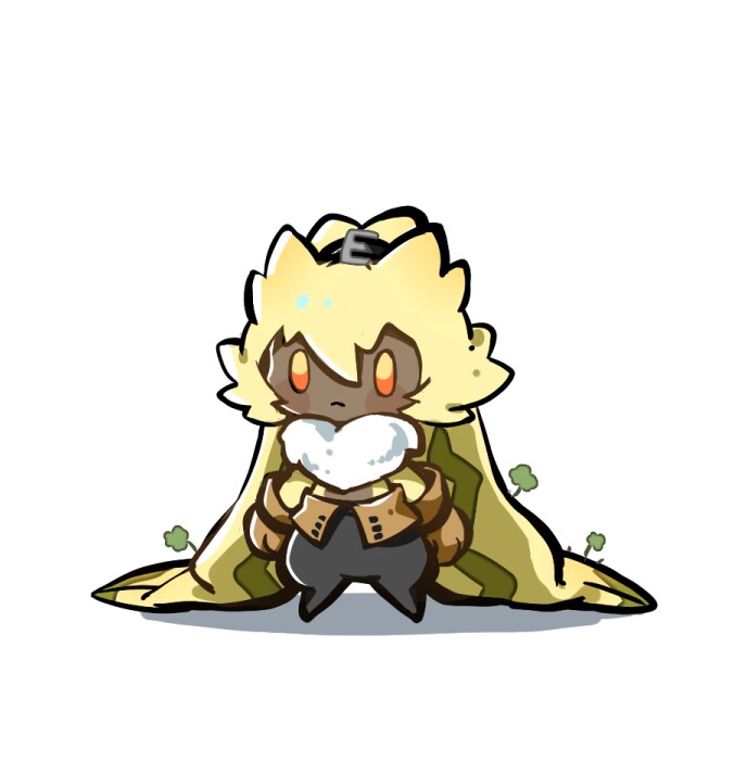 The Big ImageBoard (TBIB) - animal ears black pants blonde hair body ...