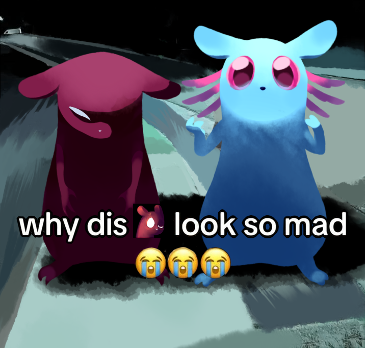 The Big ImageBoard (TBIB) - artificer (rain world) blue fur burn scar c ...