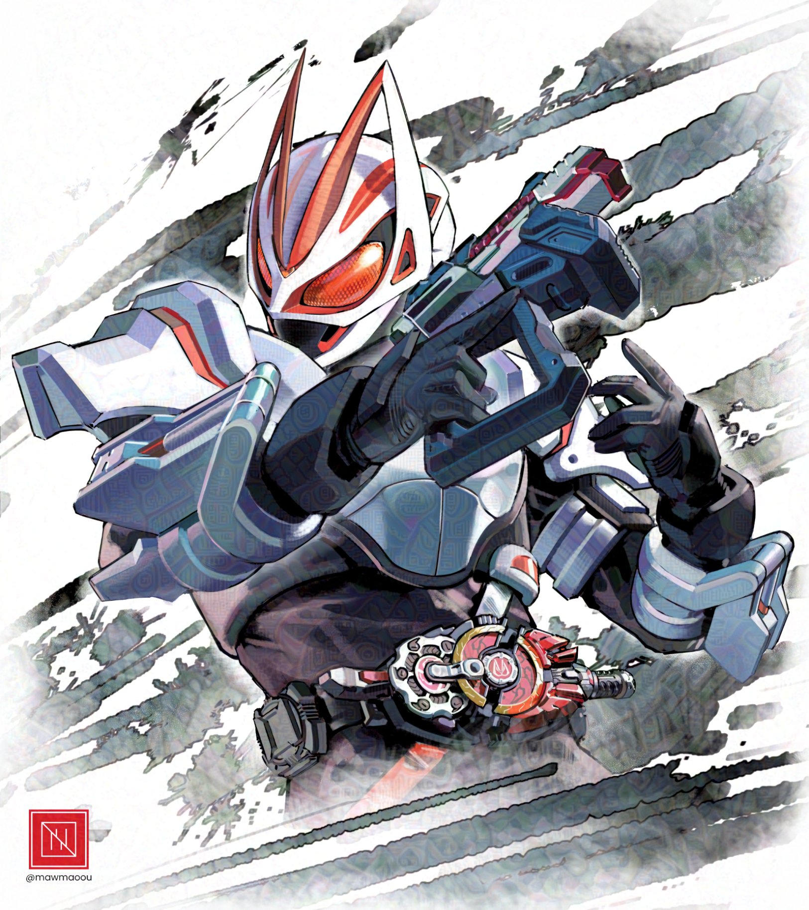 The Big ImageBoard (TBIB) - 1boy armor black bodysuit bodysuit boost ...