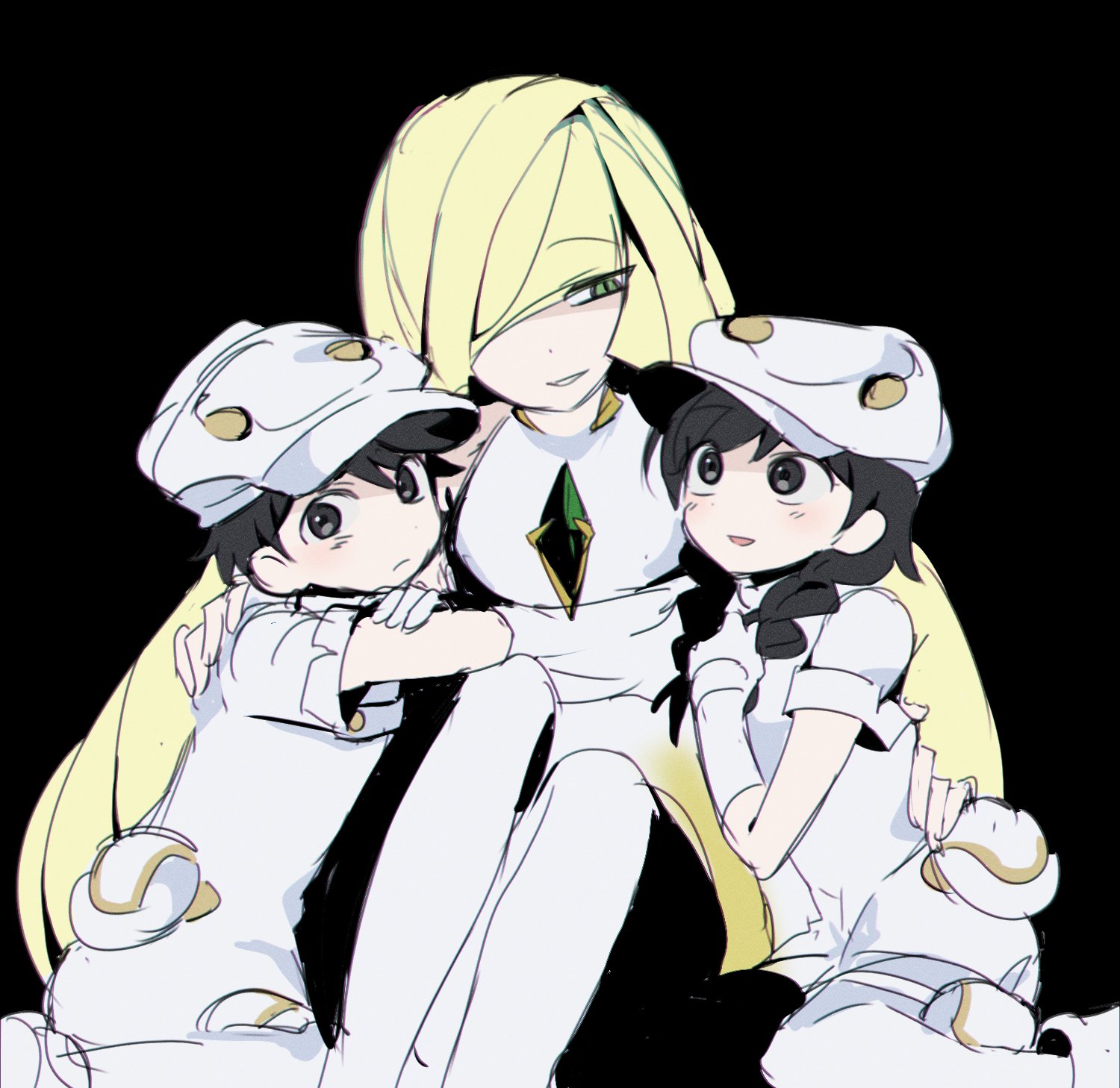 The Big ImageBoard (TBIB) - 1boy 2girls :d aether foundation employee ...